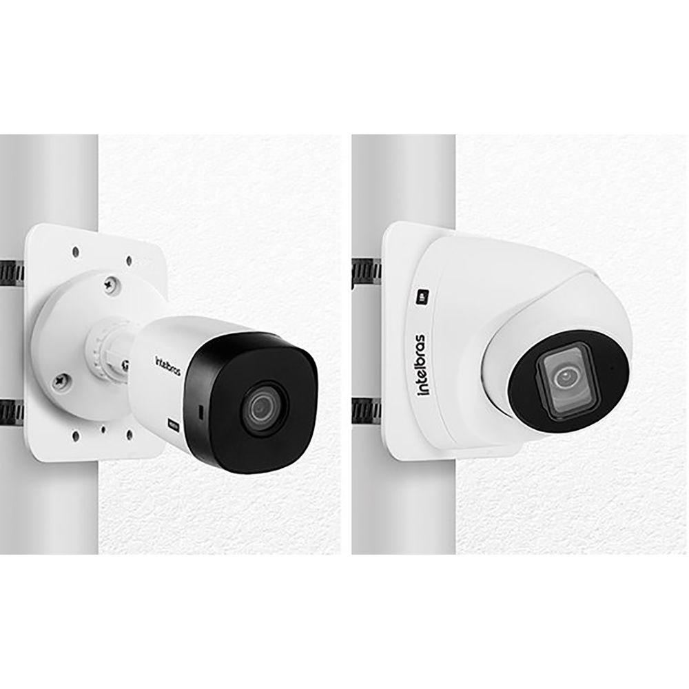 Suporte de Poste para Câmera VBOX 3000 P Intelbras| Eletrônica Santana ...