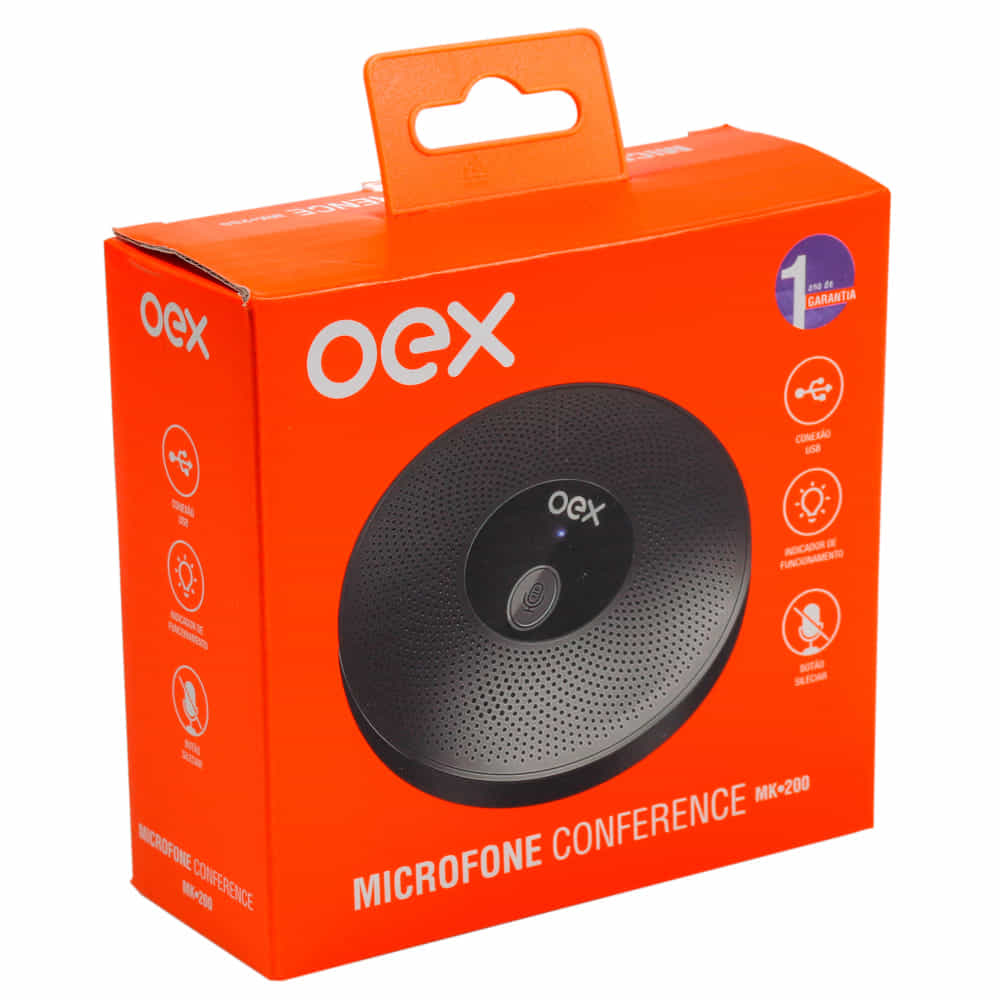 Microfone Conference PR MK200 OEX | Áudio Profissional - Eletronica Santana