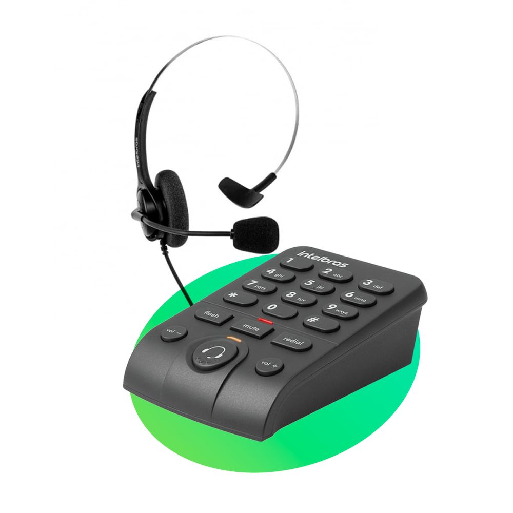 Base Discadora Headsets Intelbras BDI10 | Eletrônica Santana ...
