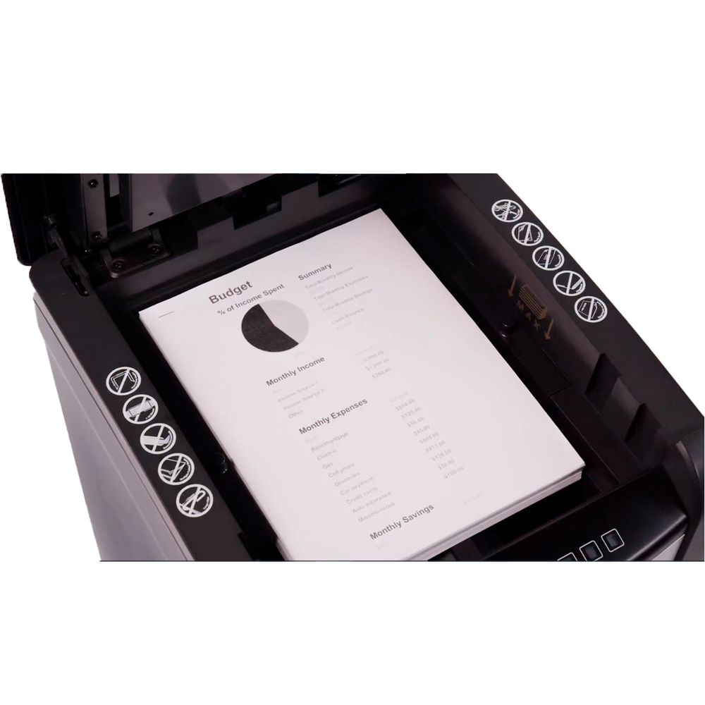 Fragmentadora Papel GBC 150 Folhas | Eletrônica Santana - Eletronica Santana