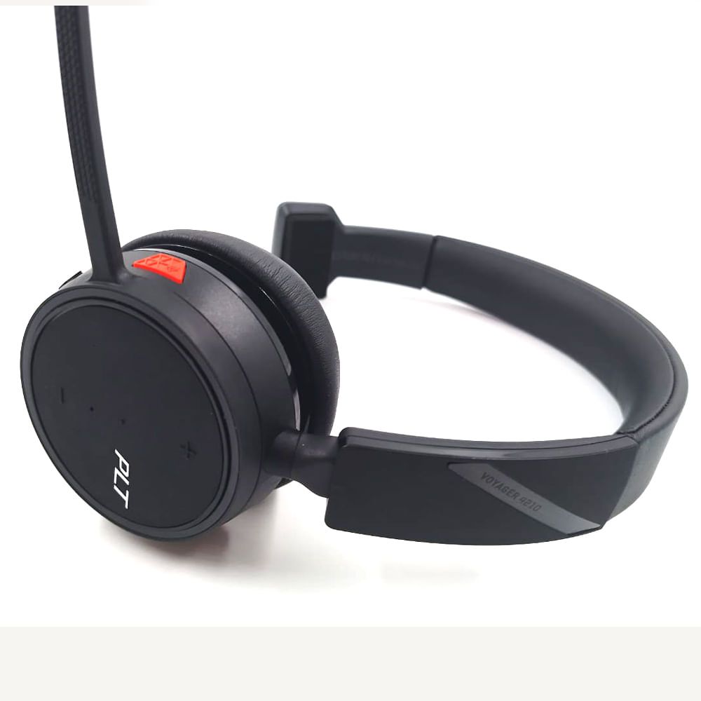 Headset Bluetooth Voyager B4210 USB-A Plantronics - Eletrônica Santana ...