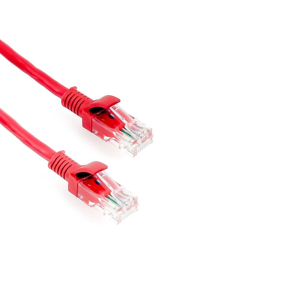 Patch Cord Cat6 1,5m UTP Vermelho 51810 Legrand - Eletronica Santana