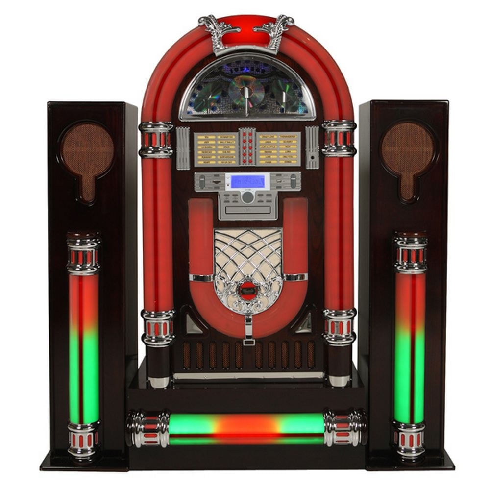 Jukebox Alto-falante com Base e Caixas Auxiliares Classic: Música e ...