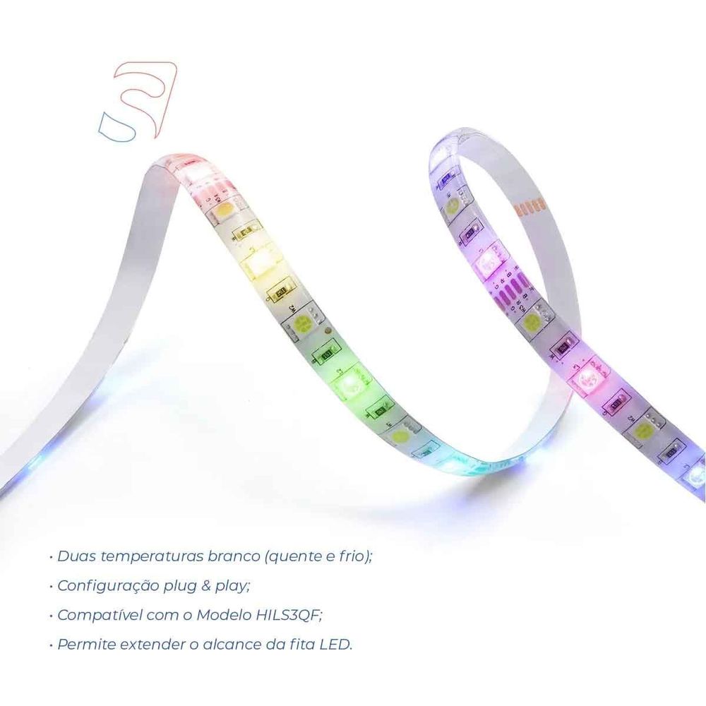 Extensor Fita de Led Inteligente Geonav | Eletrônica Santana ...