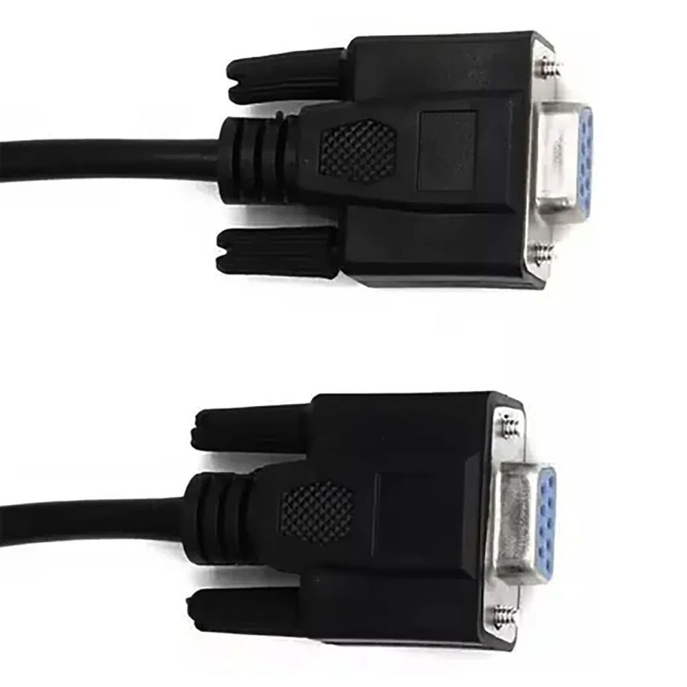 Cabo Extensão Serial DB9F x DB9F 15m | Eletrônica Santana - Eletronica ...