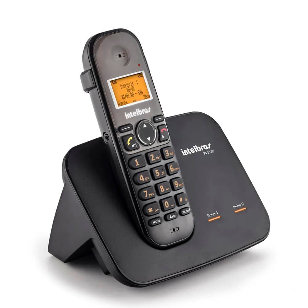 Telefone Digital 2 Linhas | TS5150 Intelbras - Eletronica Santana