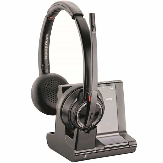 Headset Savi W8220s Stereo Uc Poly | Eletrônica Santana - Eletronica ...