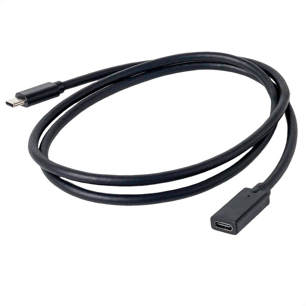 Cabo Extensor USB-C 3.1 4k 60Hz 10Gbps 1 Metro - Eletronica Santana