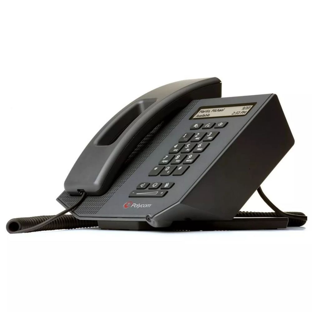 Telefone IP Desktop CX300 Polycom | Eletrônica Santana - Eletronica Santana