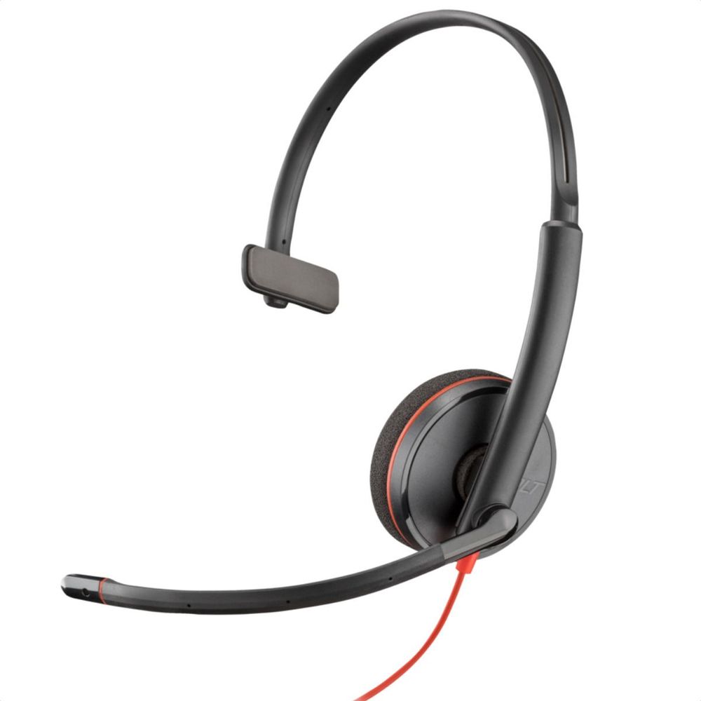Headset Mono Blackwire C3210 USB-C e USB-A - Eletronica Santana