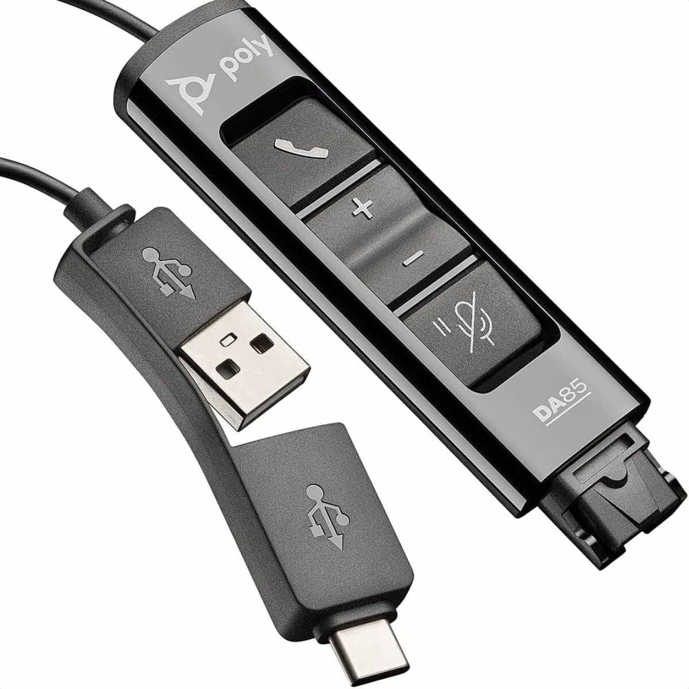 Adaptador USB-A/C para QD DA85 218267-01 Poly - Eletronica Santana