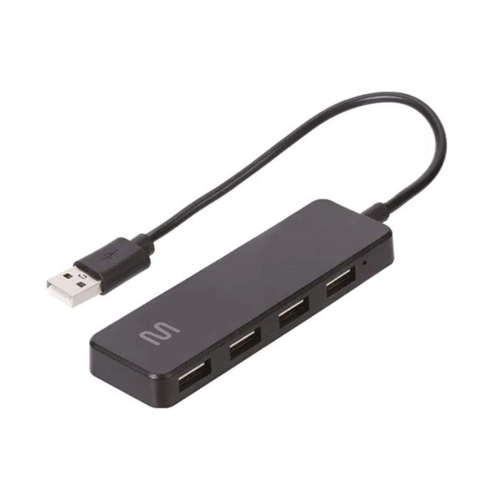 Hub USB 2.0 4 Portas Preto Multilaser - Conecte com Praticidade ...