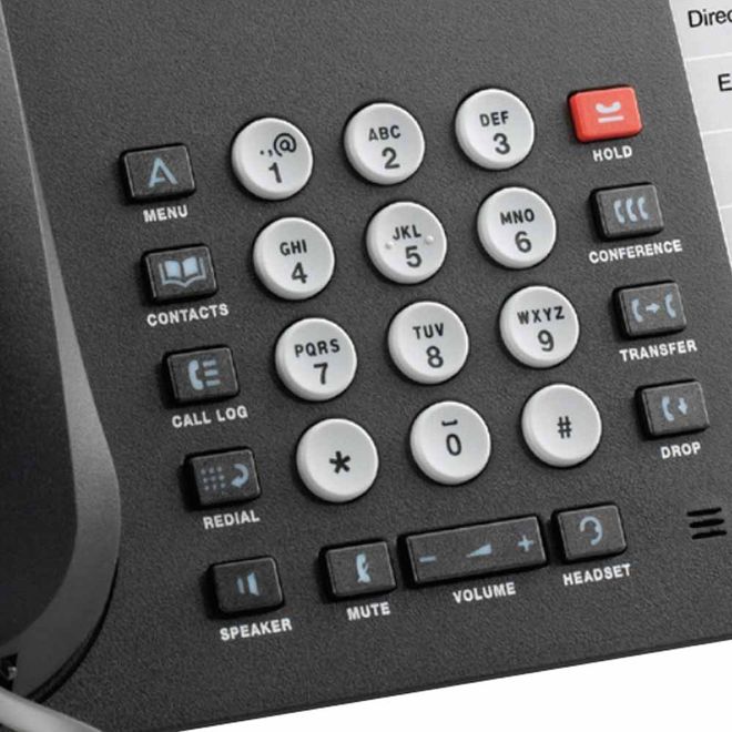Telefone IP1616 BLK Avaya - ES Tech