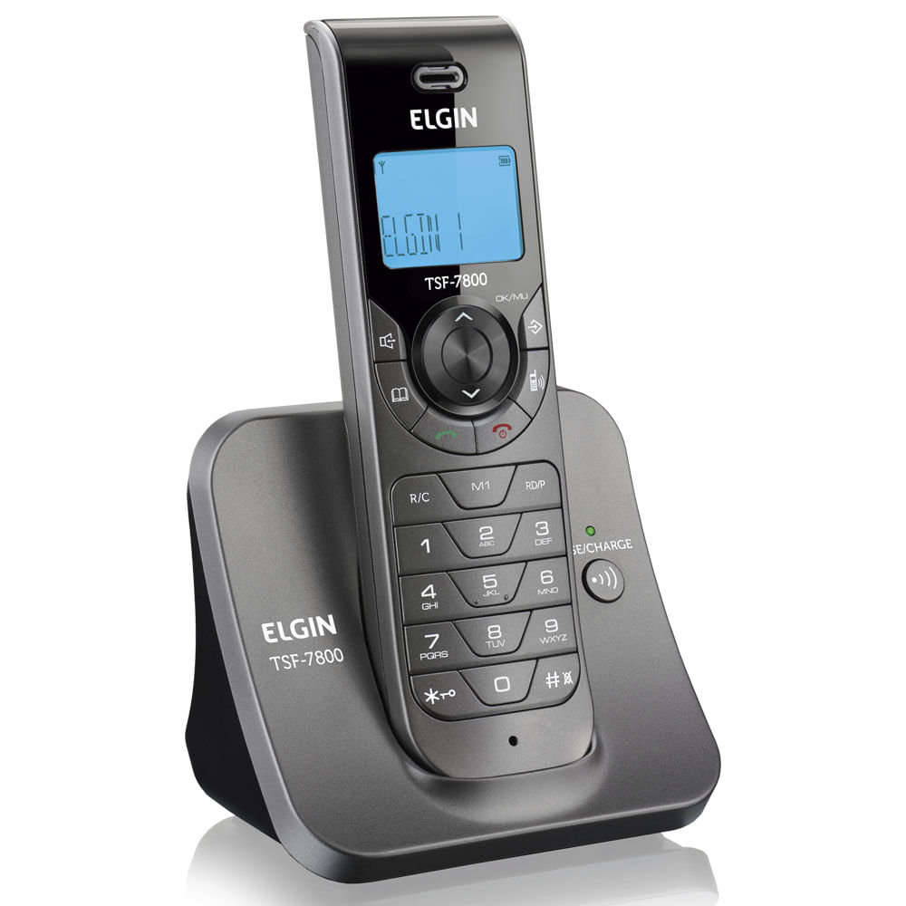 Telefone sem Fio TSF 7800 Elgin - Eletronica Santana