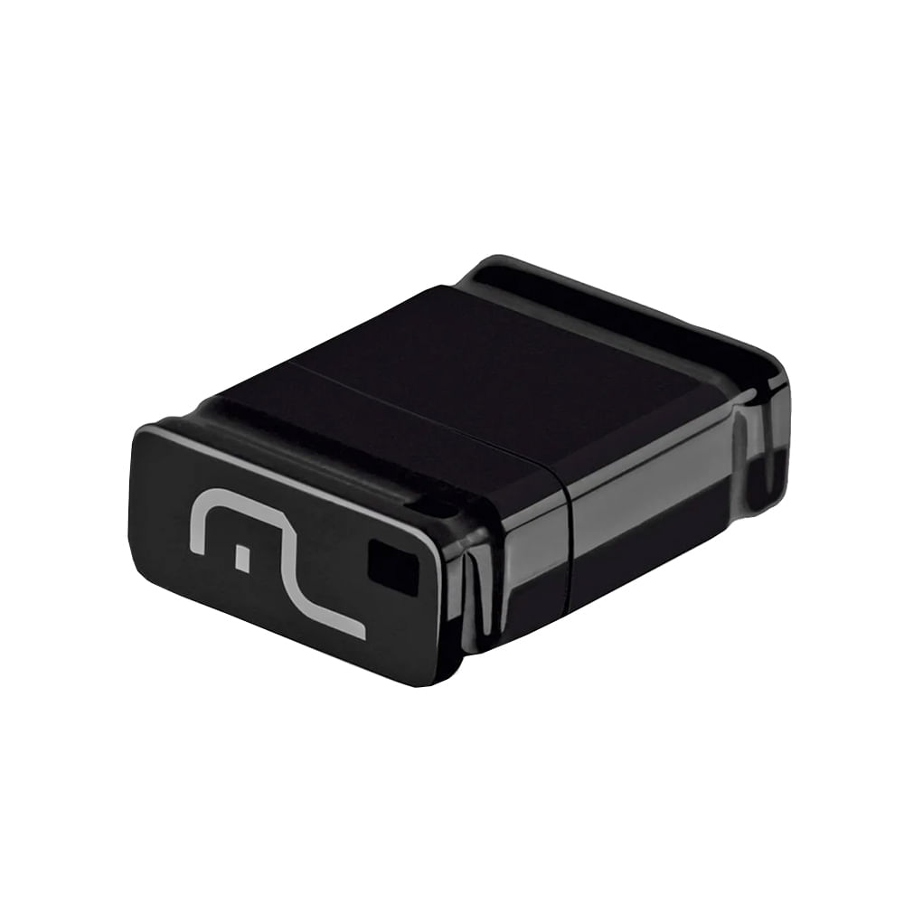 Pendrive Nano Multilaser 16GB Preto | Compacto - Eletronica Santana
