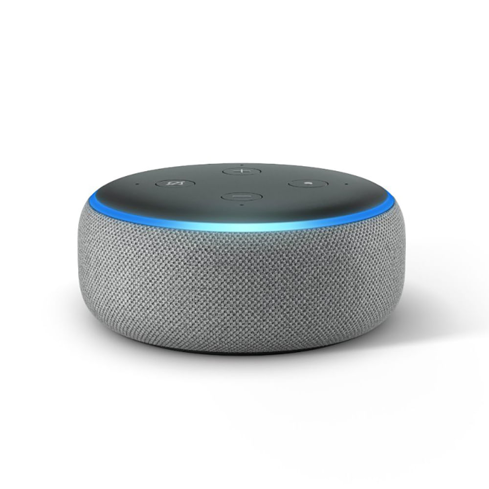 Echo Dot com Alexa 3° Smart Speaker Cinza Amazon - Eletrônica Santana ...