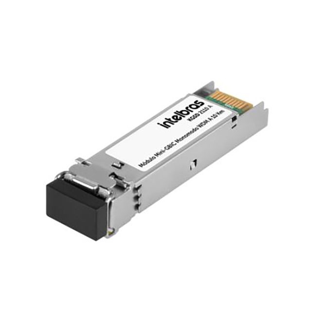 Módulo mini-GBIC Gigabit Ethernet monomodo 10 km KGSD 2110 A Intelbras ...