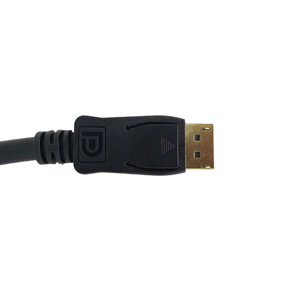 Cabo DisplayPort 1.4 8K 60Hz Golden | Alta Qualidade - Eletronica Santana