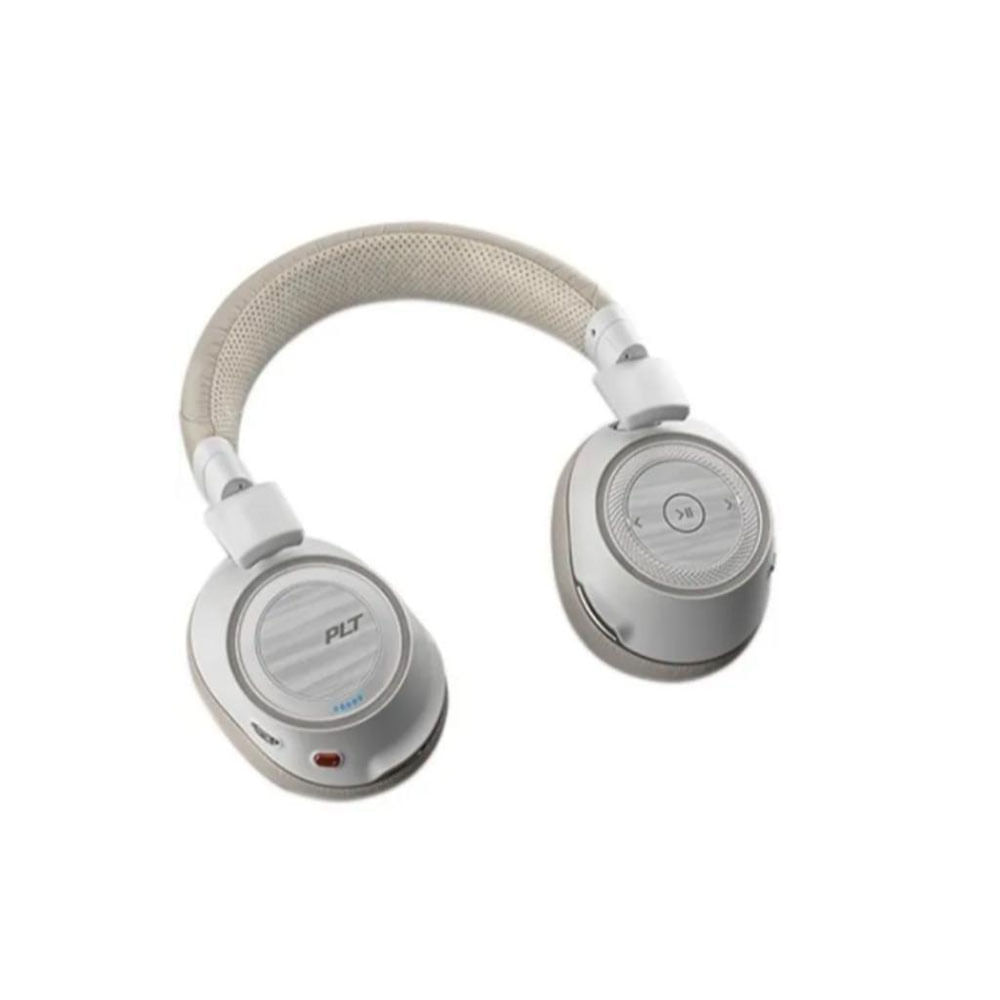 Headset Bluetooth Voyager B8200 Branco Poly | Eletrônica Santana ...